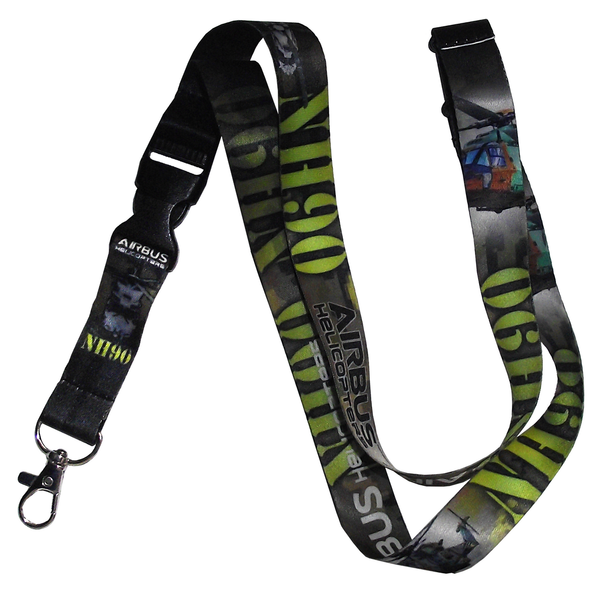 Lanyard NH90 Airbus Helicpoters con sistema de seguridad y sistema de ...